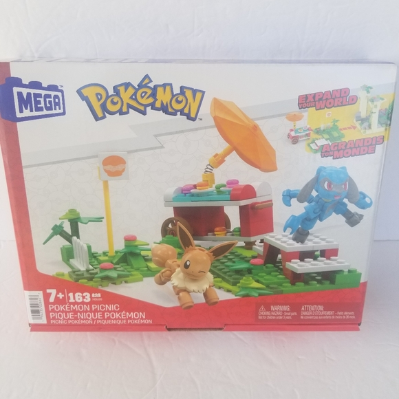 Toys | Mega Pokemon Pokemon Picnic 163 Pcs Hdl8 Eevee And Riolu ...